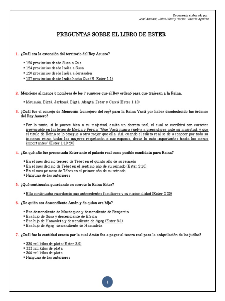 Libro de Ester | PDF | Libro de Ester | Gente del Antiguo Testamento