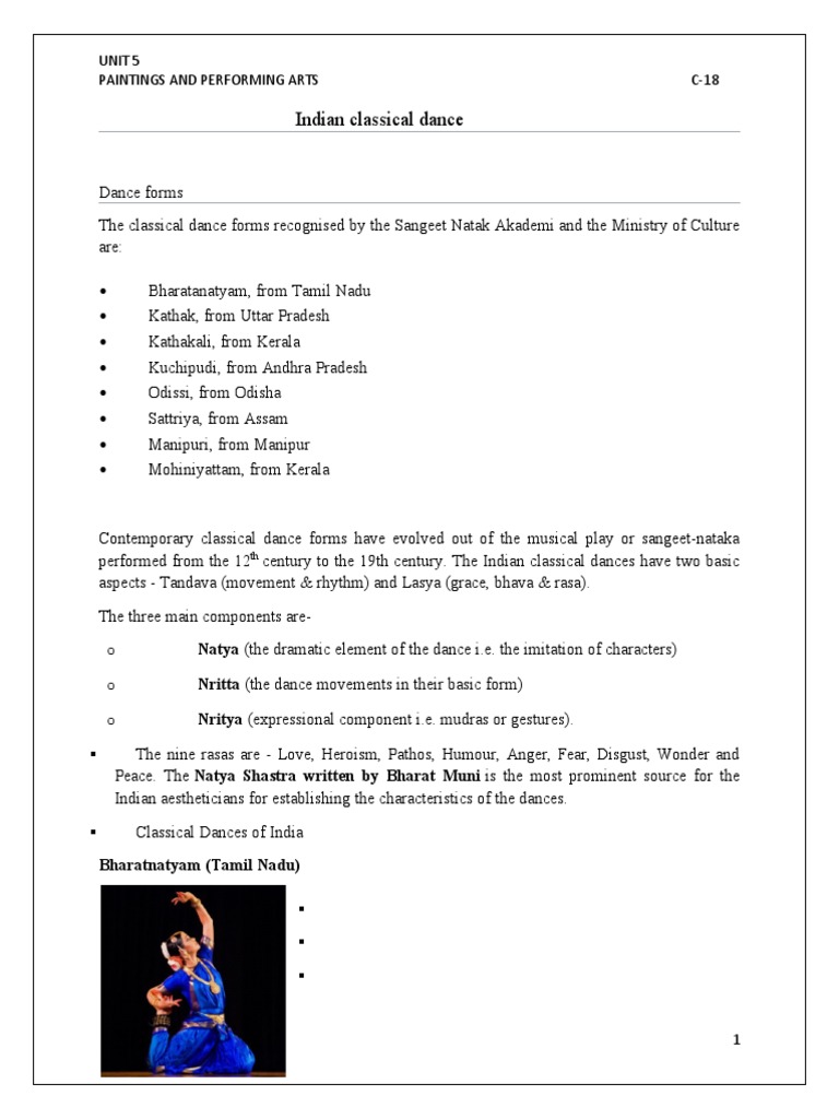 Overview of Indian Classical Dances | PDF | Sufism | Dances