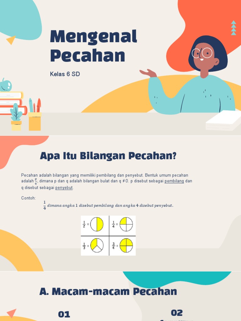 Pecahan Kelas 6 PDF | PDF