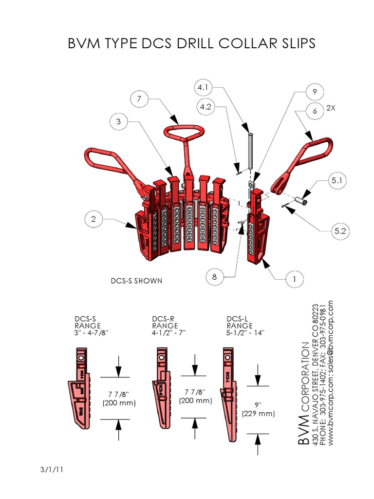 5 - DCS Drill Collar Slips | PDF