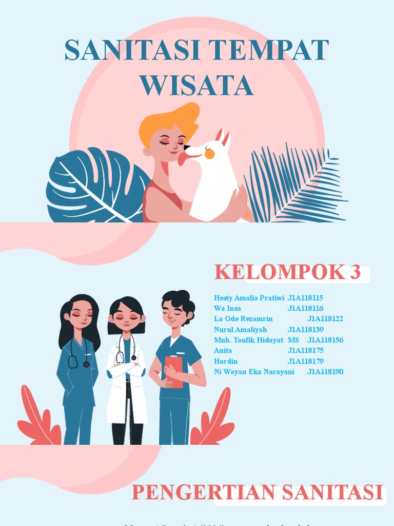 Sanitasi Tempat Wisata Kelompok 3 Kesling 2018 | PDF