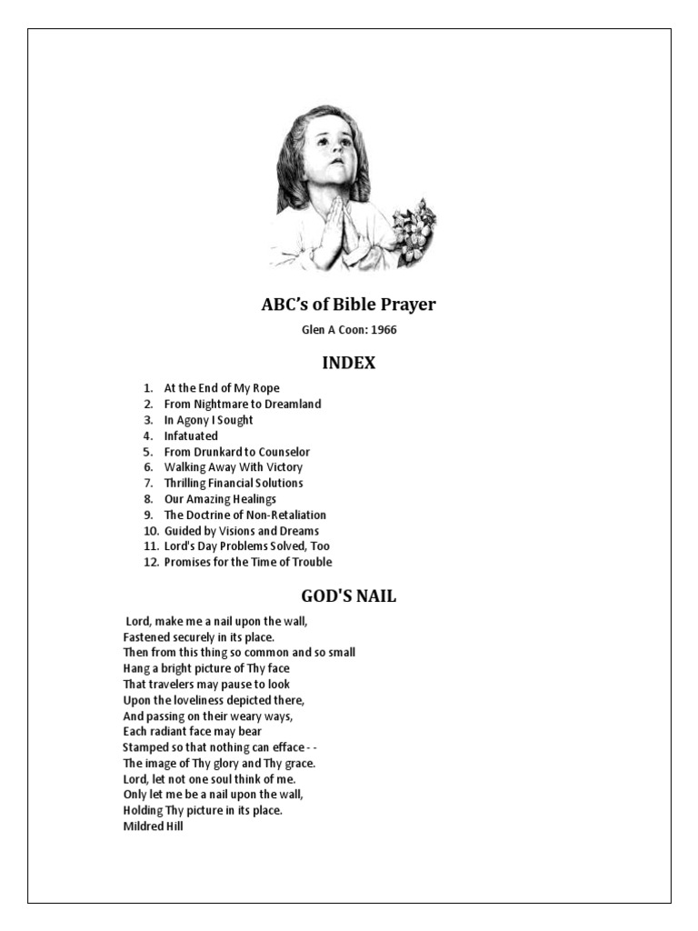 Abc PDF | PDF | Jacob | Prayer