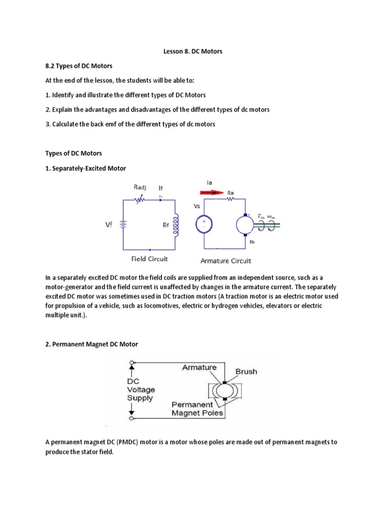 Solving DC Motors Simple Torque Problems PDF | PDF | Electric Motor ...