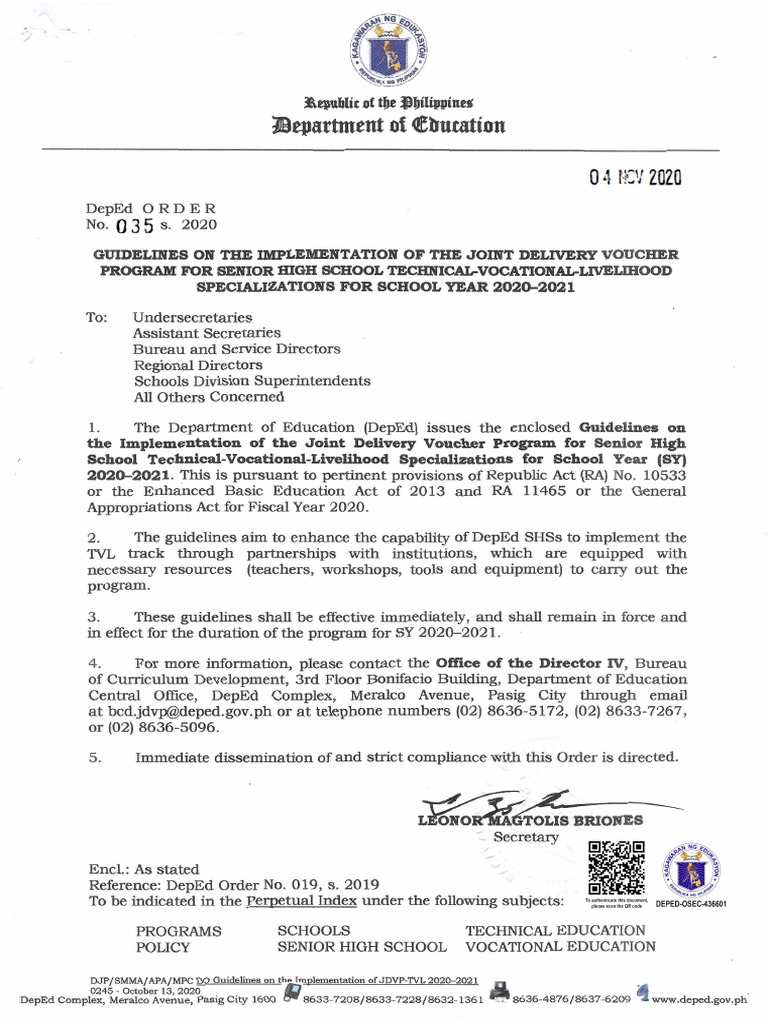 DO - s2020 - 035 JDVP 2020 2021 | PDF | Business