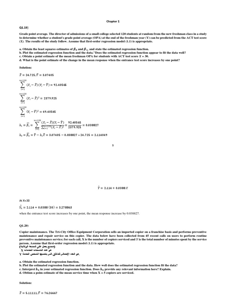 Tutorial Stat 322 PDF | PDF | P Value | Errors And Residuals