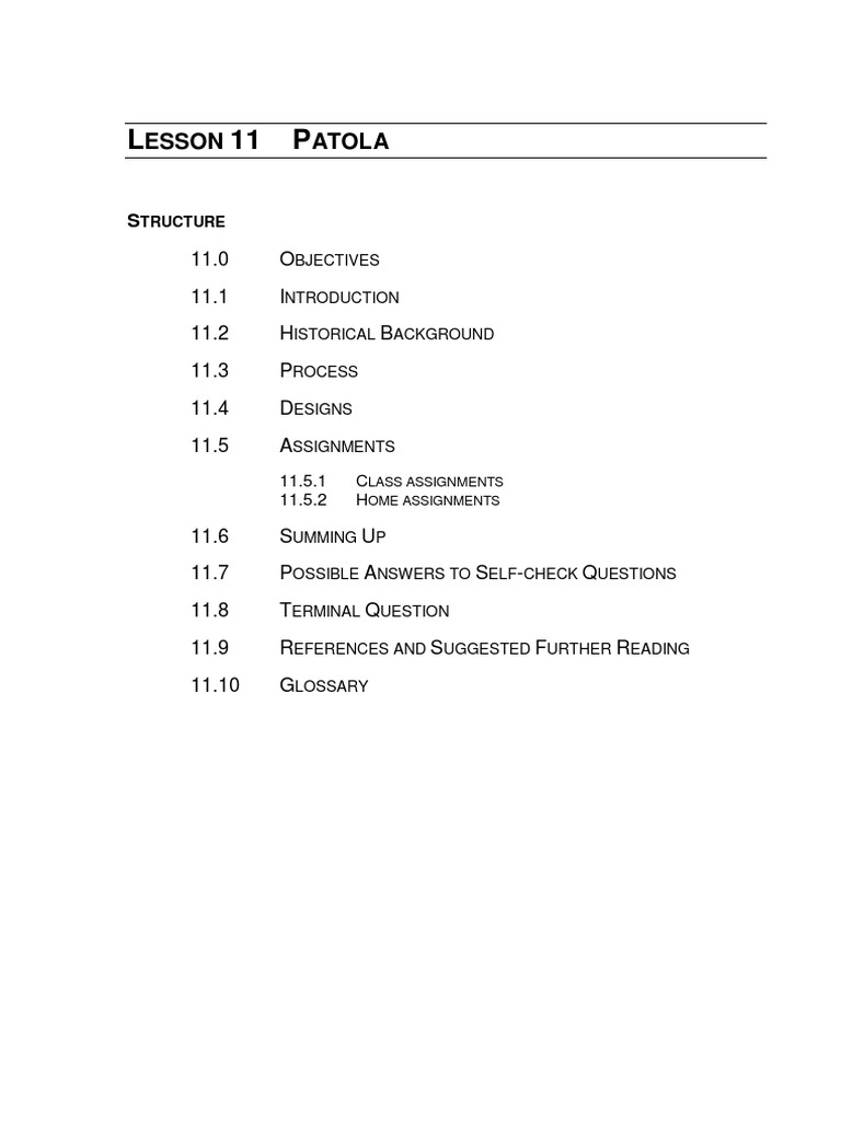 Unit-4 Lesson 11 PDF | PDF
