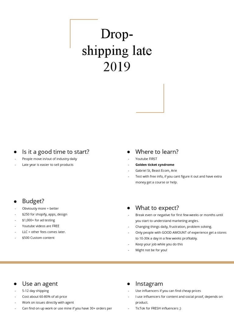 A Comprehensive Guide to Starting a Successful Dropshipping Business in ...