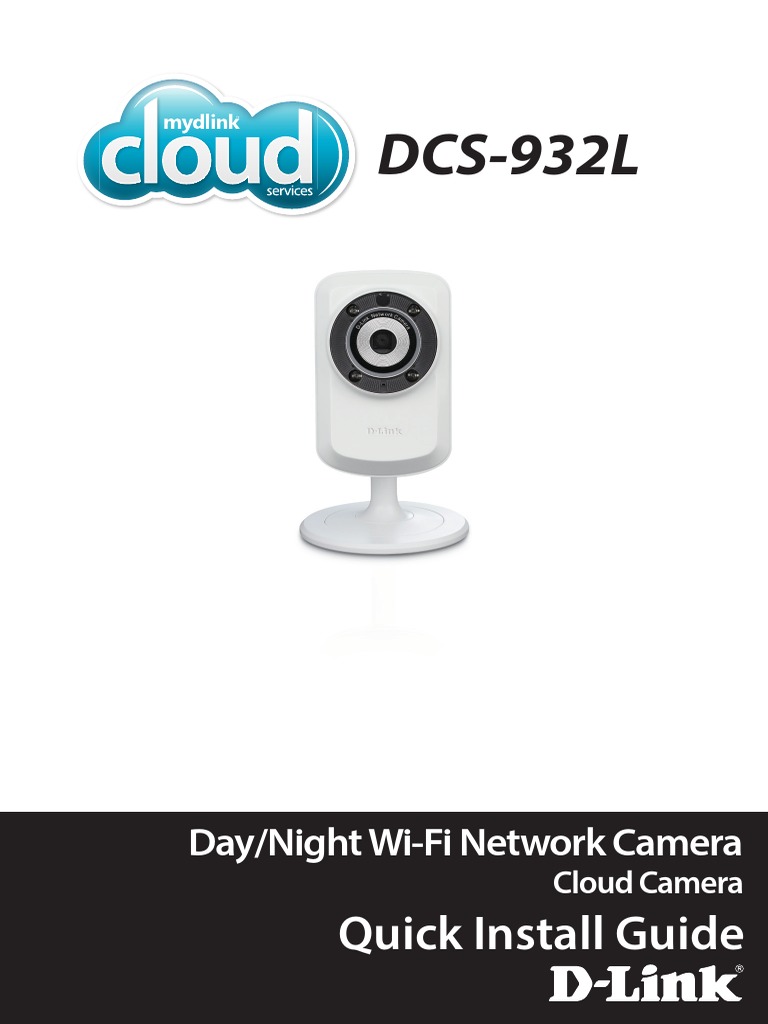 DCS-932L: Quick Install Guide | PDF | Ieee 802.11 | Application Software