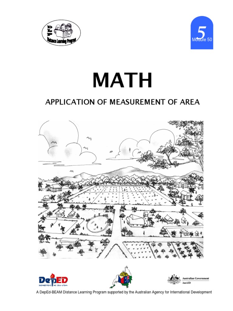 Math 5 DLP 50 - Application of Measurement of Area PDF | PDF | Area ...