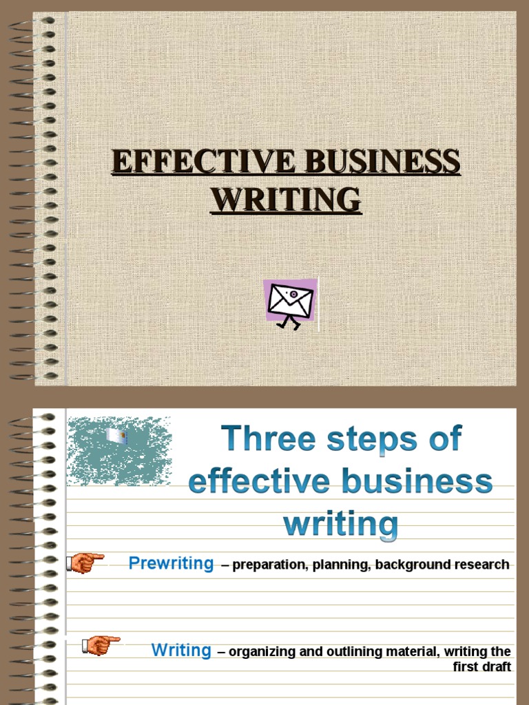 Effective Business Writing | PDF | Human Communication | Communication
