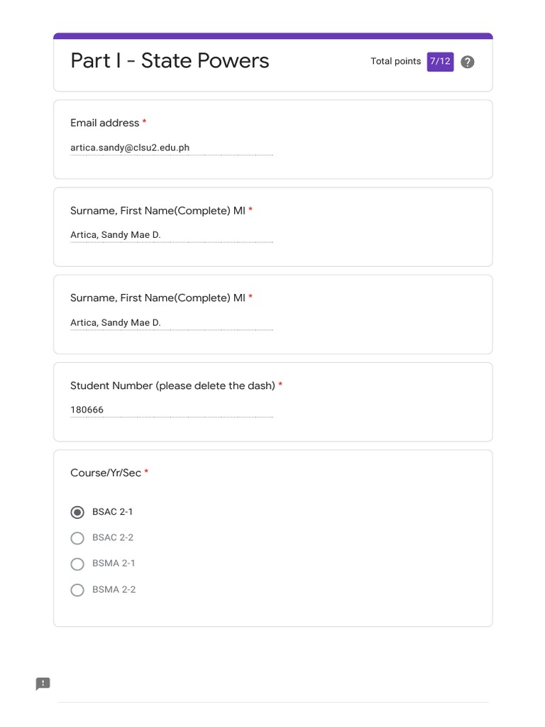 Quiz - State Powers | PDF | Eminent Domain | Police Power (United ...