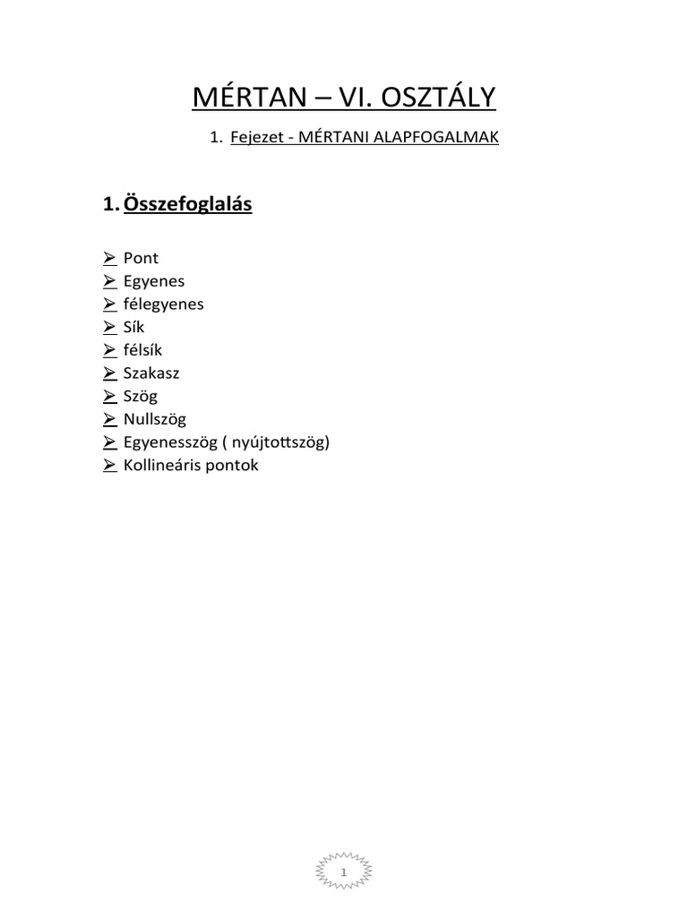 Mertan 6 Osztaly | PDF