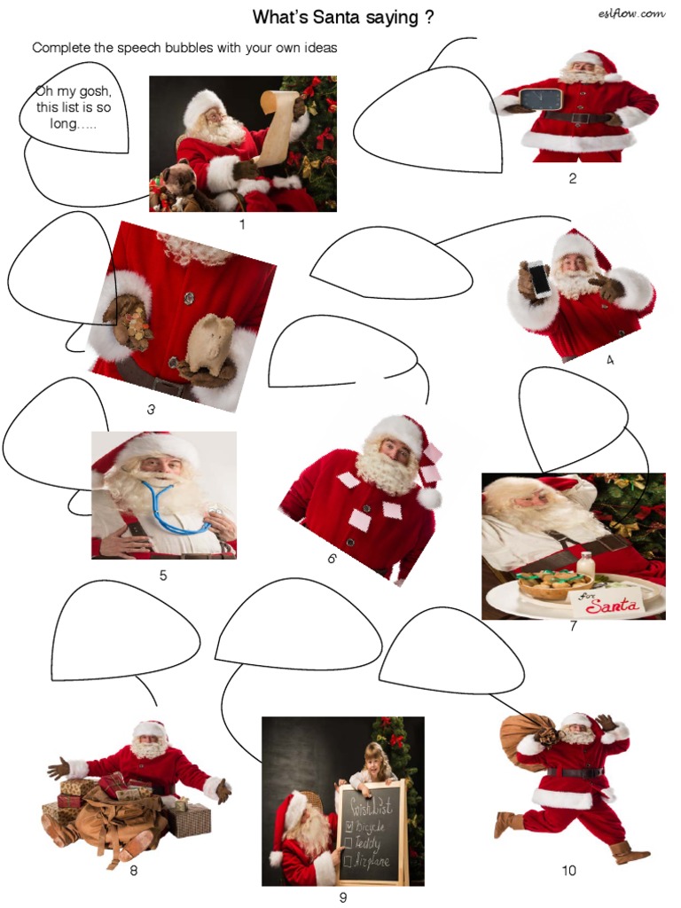 Santa Speaking Red | PDF