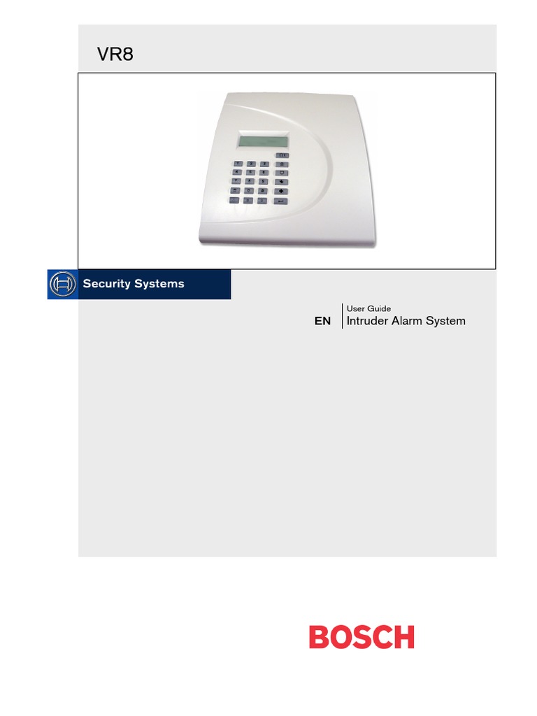 EN Intruder Alarm System: User Guide | PDF | Security Alarm | Equipment
