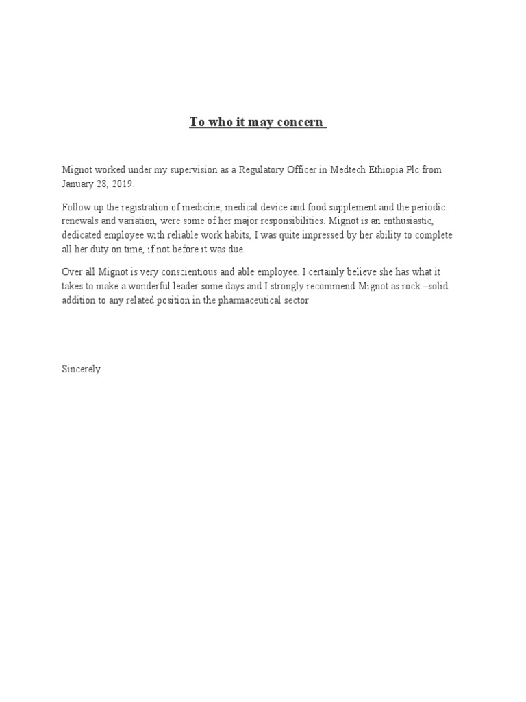 Recom. Letter | PDF
