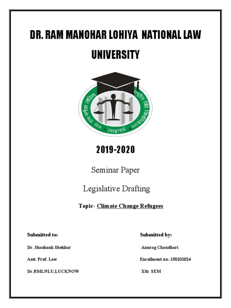 Project Legislative Drafting | PDF | Global Warming | Greenhouse Effect