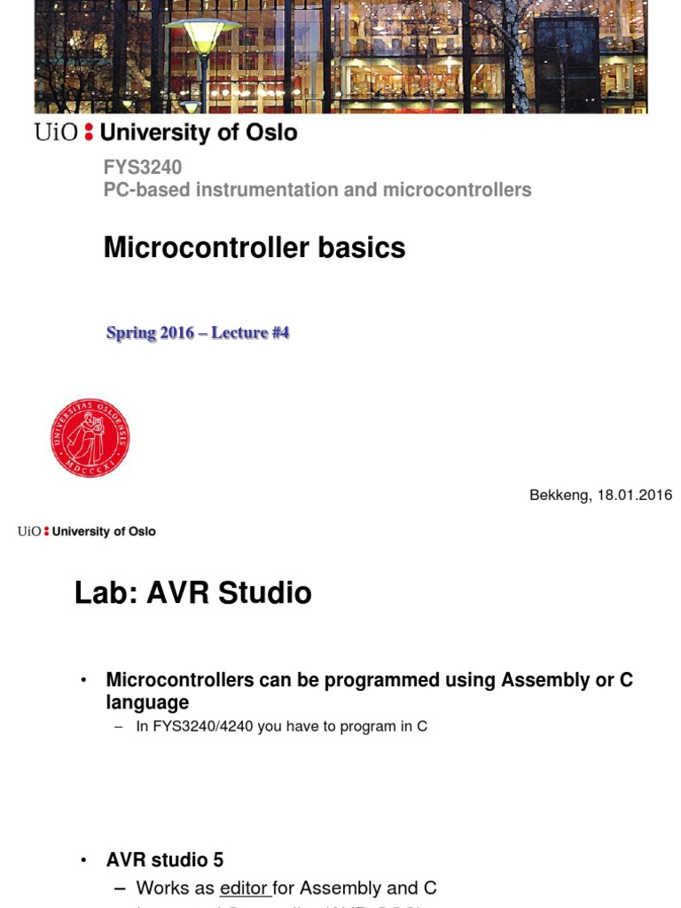 Microcontroller Basics | PDF | Electronic Design | Electrical Engineering
