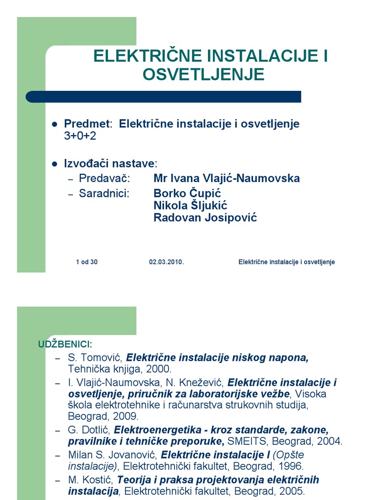 Standardi I Propisi - 1 | PDF