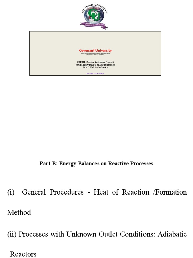 Che 320 A | PDF | Fuels | Combustion