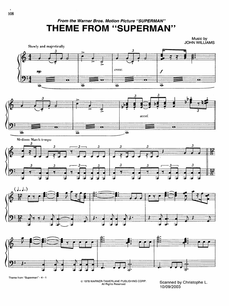 Superman-Theme Original PDF | PDF