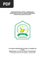 Program Kerja Kepala Madrasah 2025 2026 | PDF