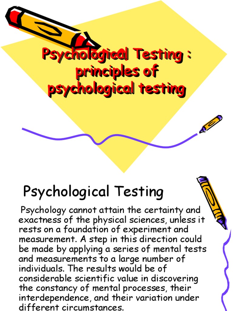 Psychological Testing Principles of | PDF | Validity (Statistics ...