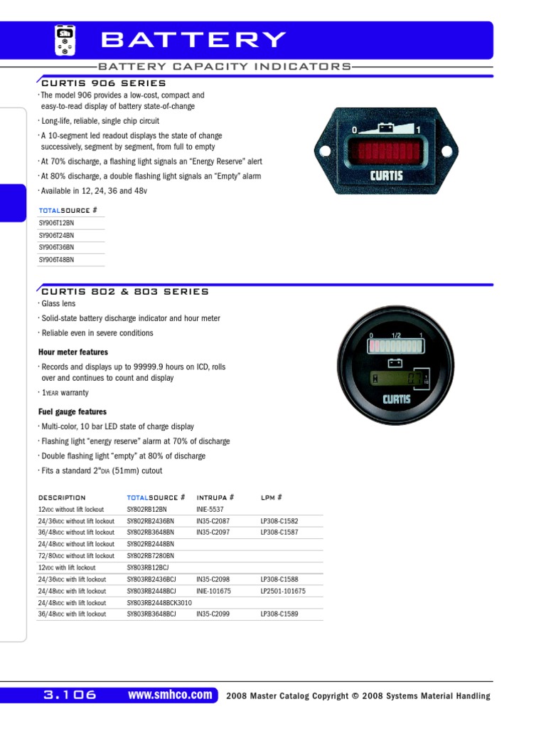 Bat Tery: Battery Capacity Indicators | PDF | Flashlight | Relay