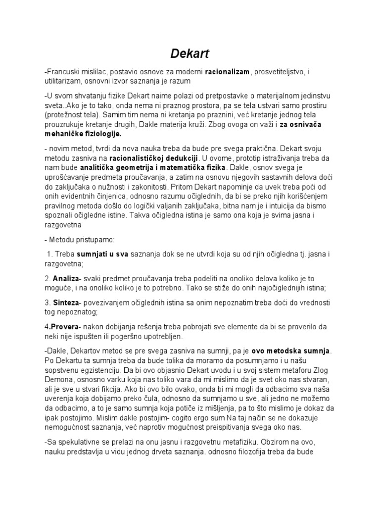 Dekart | PDF