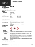 Bref Fresh Boost Toilet Cleaner SDS | PDF | Dangerous Goods | Toxicity