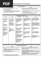 AP English Language & Composition Rubric: Scoring Rubric For Question 1 ...
