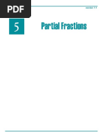 Partial Fractions Worksheet | PDF | Algebra | Mathematics