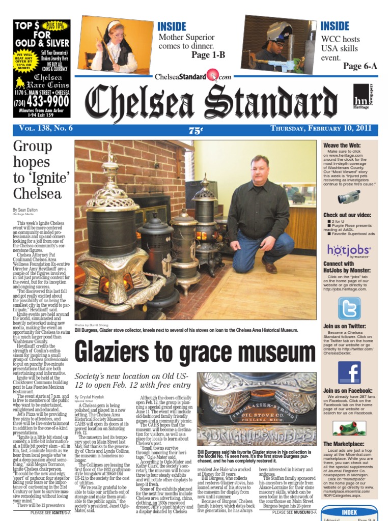 The Chelsea Standard Front Page For Feb. 10, 2011 | PDF