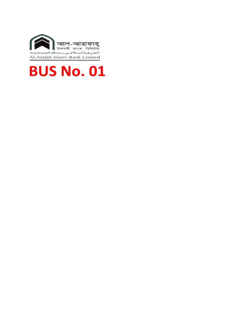 BUS No | PDF