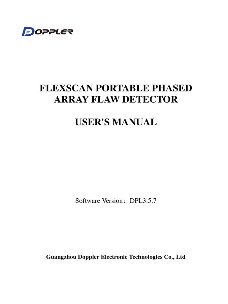 Flexscan Manual-Final | PDF | Menu (Computing) | Digital To Analog ...