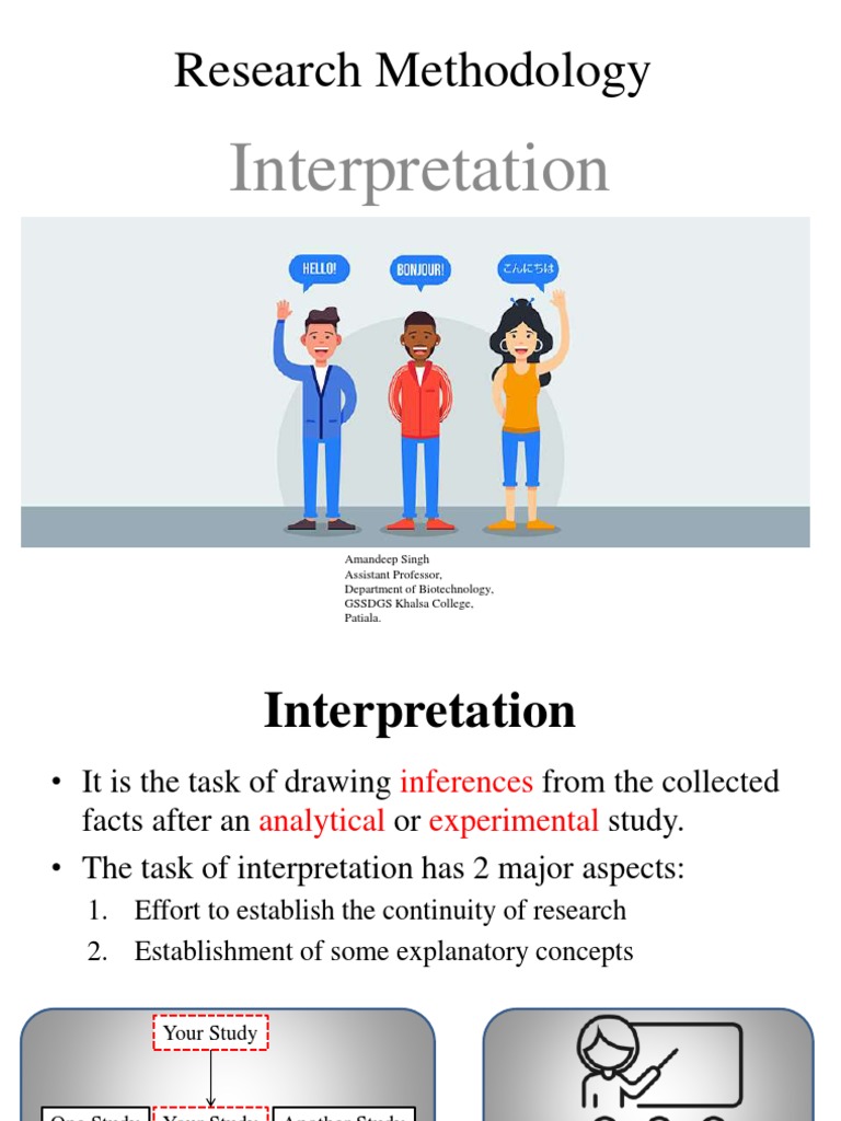 Research Methodology: Interpretation | PDF | Statistical Hypothesis ...
