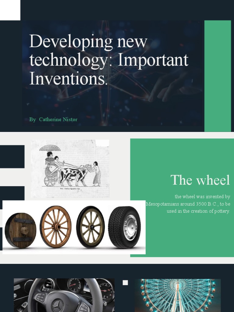Key Inventions of the Wheel | PDF | History