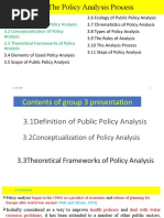 Policy Analysis Template Guide | PDF