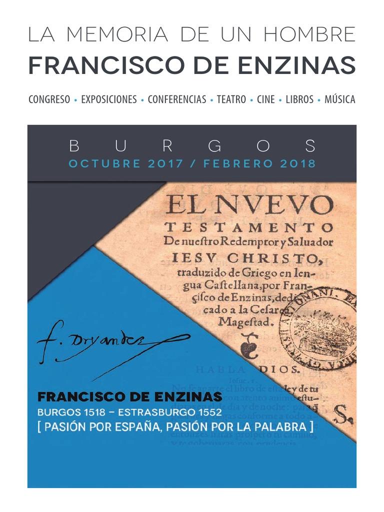 Francisco de Enzinas | PDF | protestantismo | Biblia