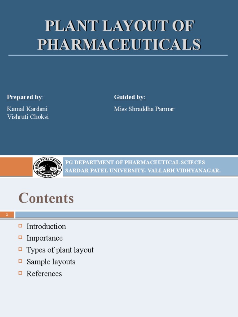 Plant Layout of Pharmaceuticals | PDF | Inventory | Economic Sectors