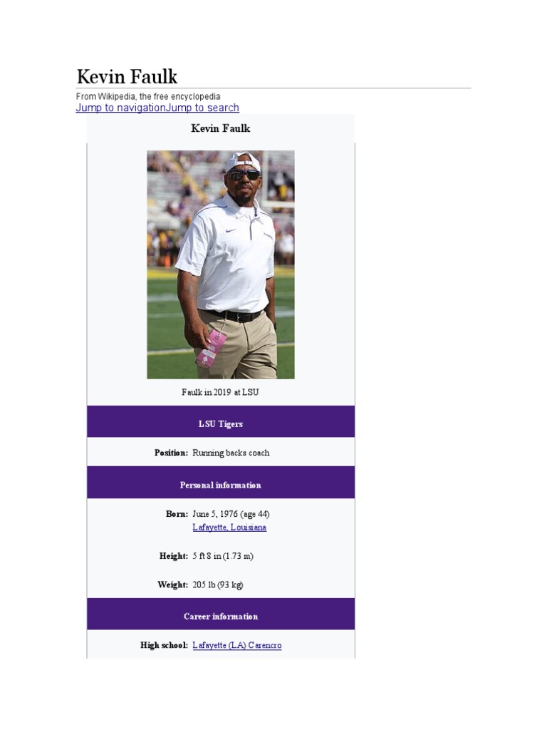 Kevin Faulk: NFL Star & Coach | PDF | National Football League Teams ...