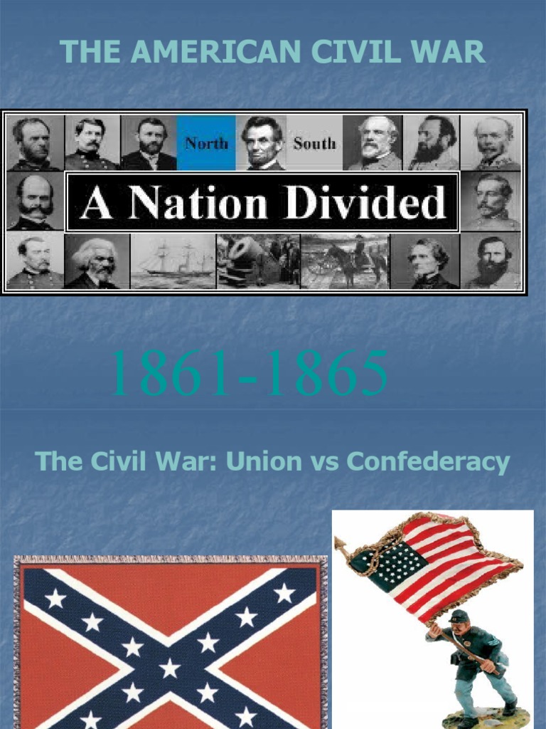 Overview of the American Civil War | PDF | American Civil War | Union ...