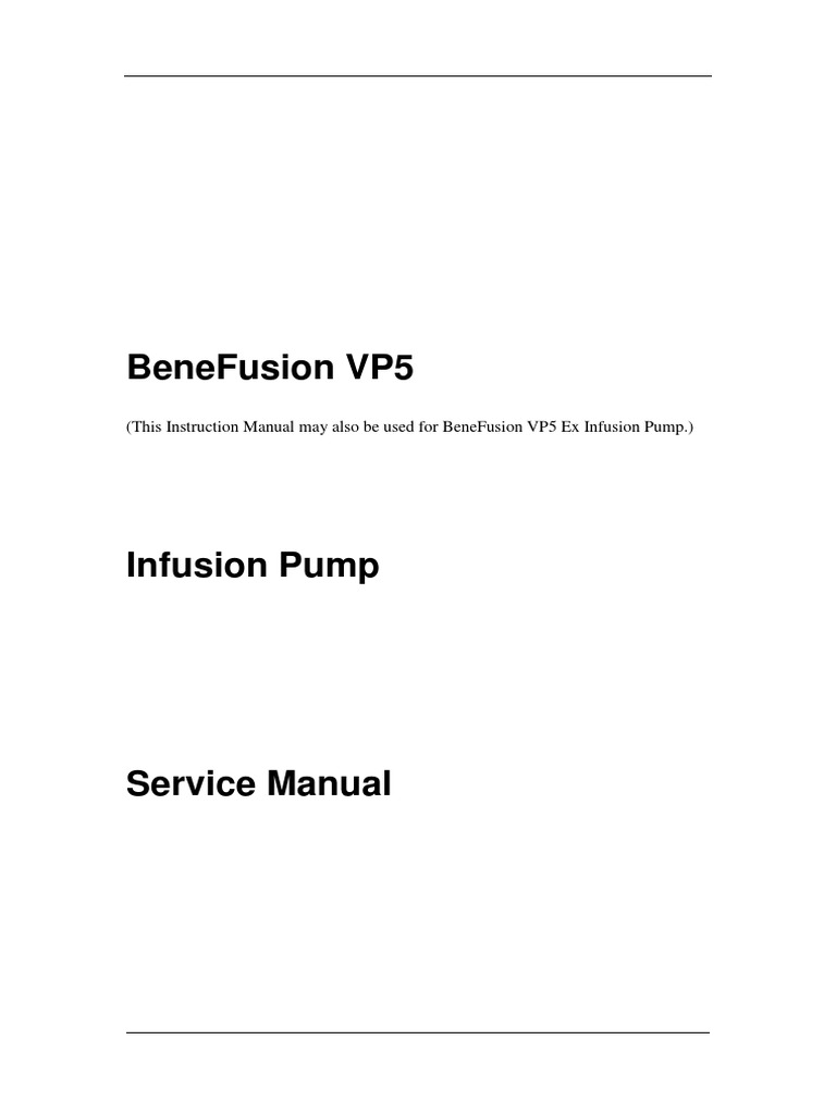 BeneFusion VP5 Service Manual PDF | PDF | Power Supply | Calibration