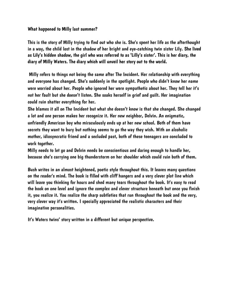 Book Report Grade 7 | PDF | Mystery, Thriller & Crime Fiction | General ...