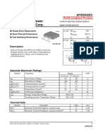 Data Sheet | PDF | Mosfet | Electrical Components