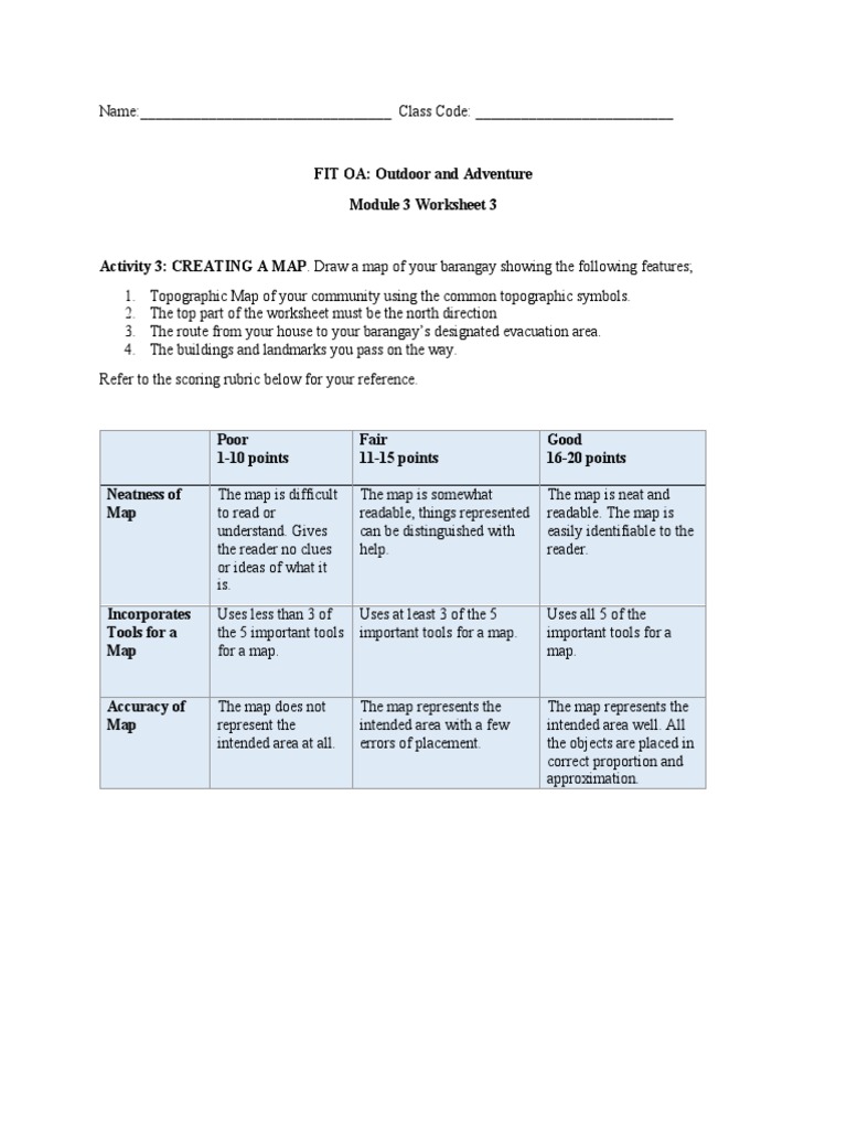 Module 3 Worksheet 3 | PDF