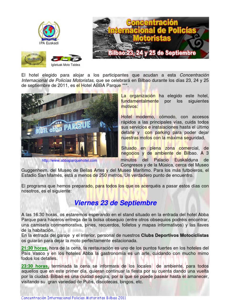 Concentra | PDF | Hotel | País Vasco (Comunidad Autónoma)
