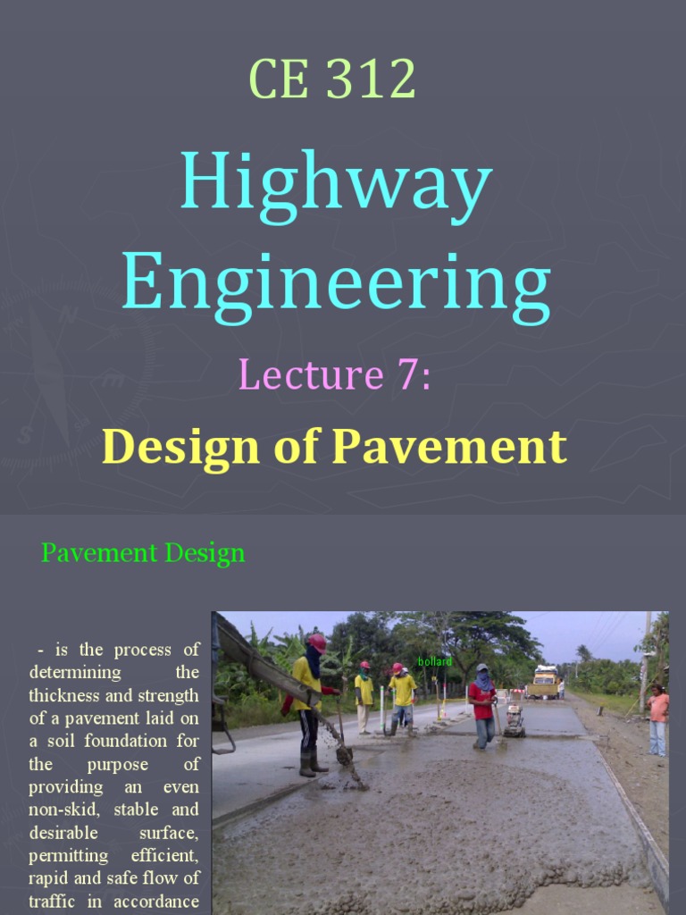 Lec 7 - Design of Pavement | Download Free PDF | Road Surface | Road