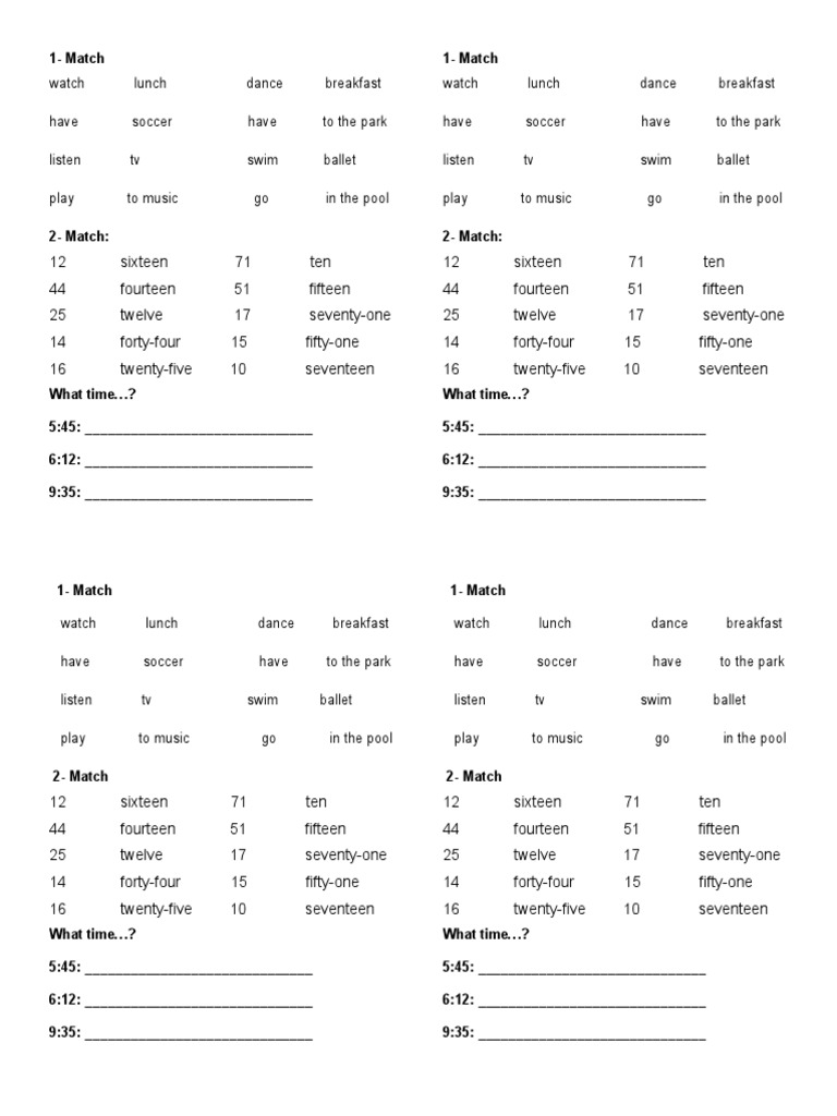 Present Numbers | PDF