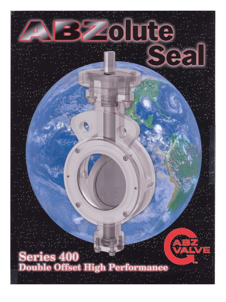 ABZ Butterfly Valve 400 Series Manual | PDF | Valve | Hydraulics