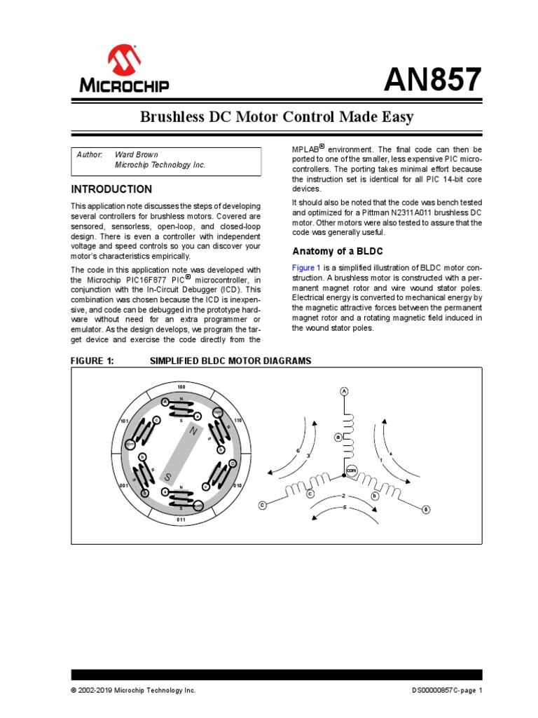Notas BLDC Motor Control | PDF | Electric Motor | Analog To Digital ...